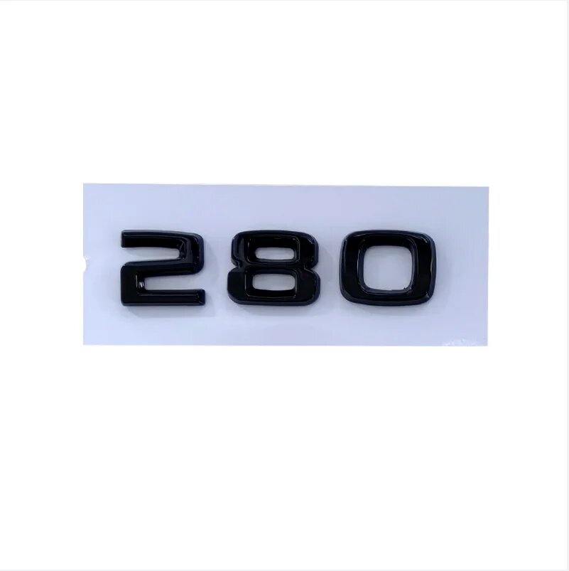 3D ABS 230 280 300 330 380 TSI наклейка с буквами для заднего багажника автомобиля эмблема Black 280