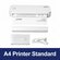 INSTOFC Портативный Термопринтер А4 Bluetooth White A4 Printer