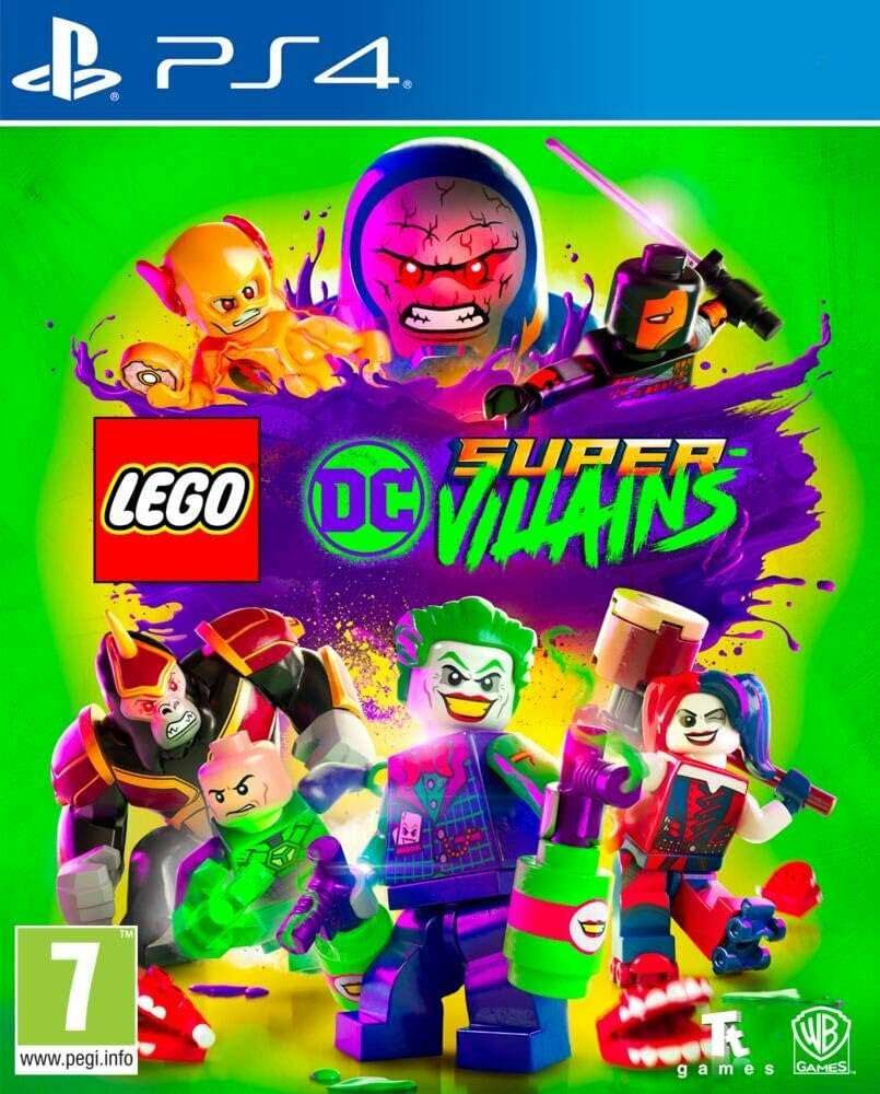 Видеоигра по мотивам LEGO DC Super-Villains Версия на диске, Русский язык на ps4.