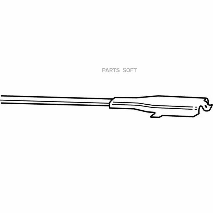 Щетка бескаркасная 22 inch / 550мм TRICO Force LHD Wiper OE 22793882/25877402/19325624 от официального дистрибьютора, TRICO, артикул TF550L