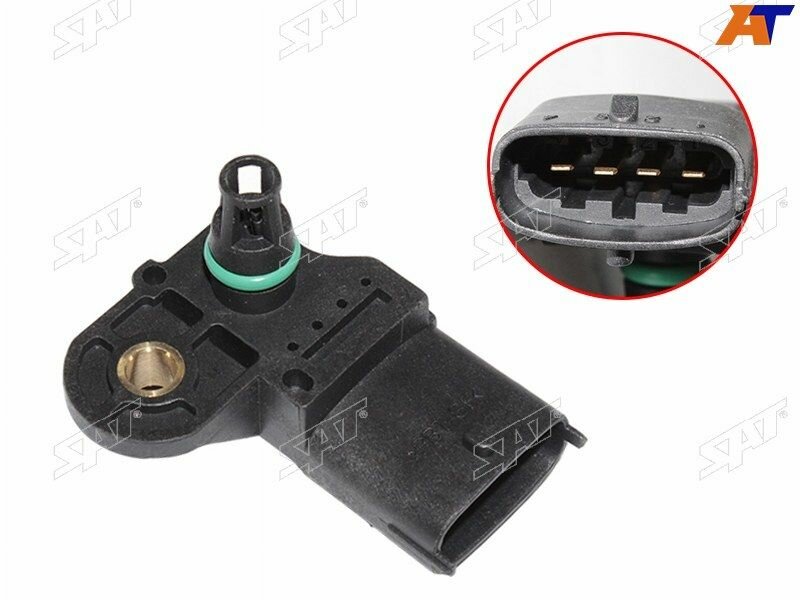 . SAT Датчик абсолютного давления воздуха для OPEL ASTRA J 1,4 09-15/ VECTRA C 2,2 02-08/FORD KUGA 12- / CHERR