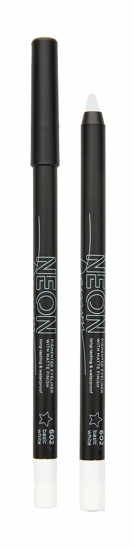 PARISA COSMETICS Карандаш для макияжа глаз Neon, 1 г, 602 Basic White