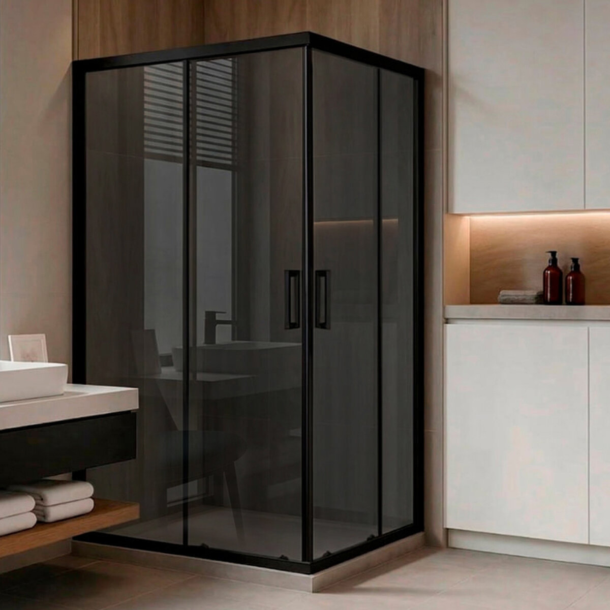 Душевой уголок Royal Bath HPD 120х100 RB1120HPD-G-BL