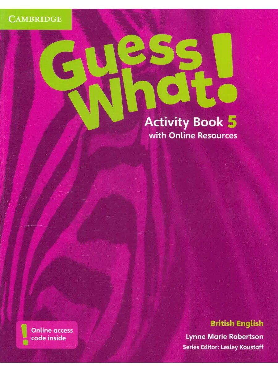 Guess What! Level 5. Activity Book with Online Resources