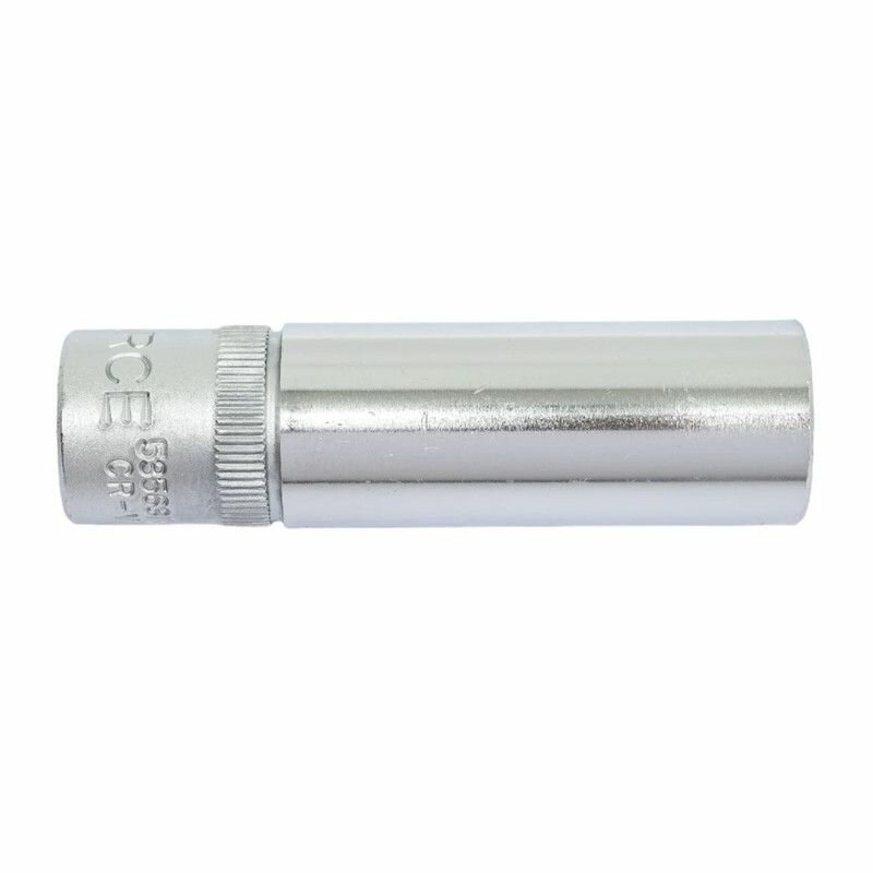 Головка торцевая глубокая 3/8" шестигранная, 13 мм, L63 мм, Force 5356313