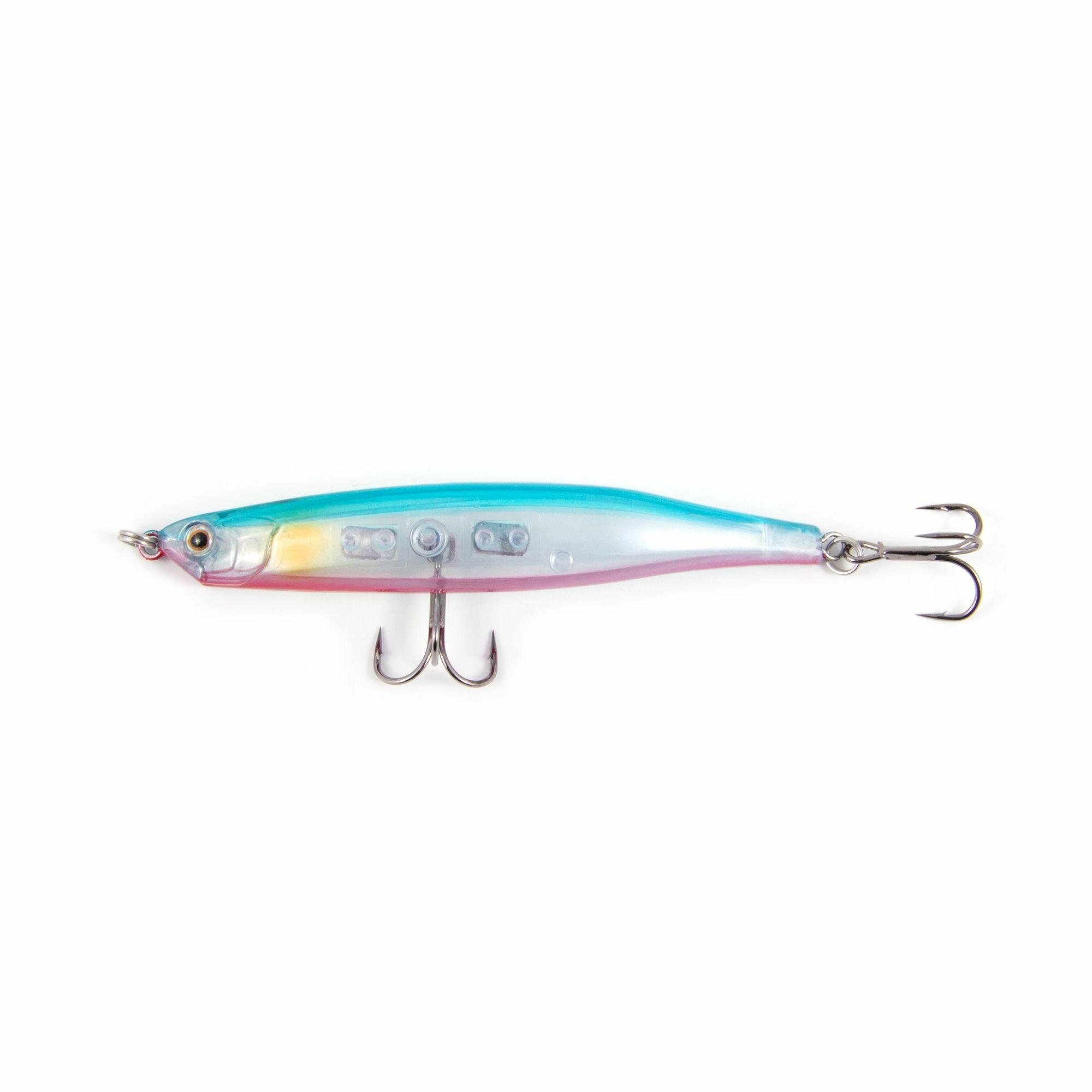 Воблер для рыбалки и троллинга Namazu Iron minnow, L-90мм, 6 г, минноу, плавающий (0-0,5м), цвет №44
