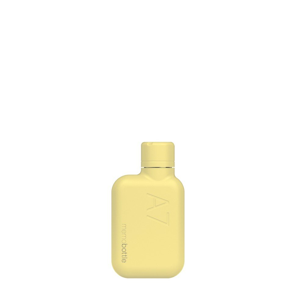 Бутылка из нержавеющей стали Memobottle A7, желтый