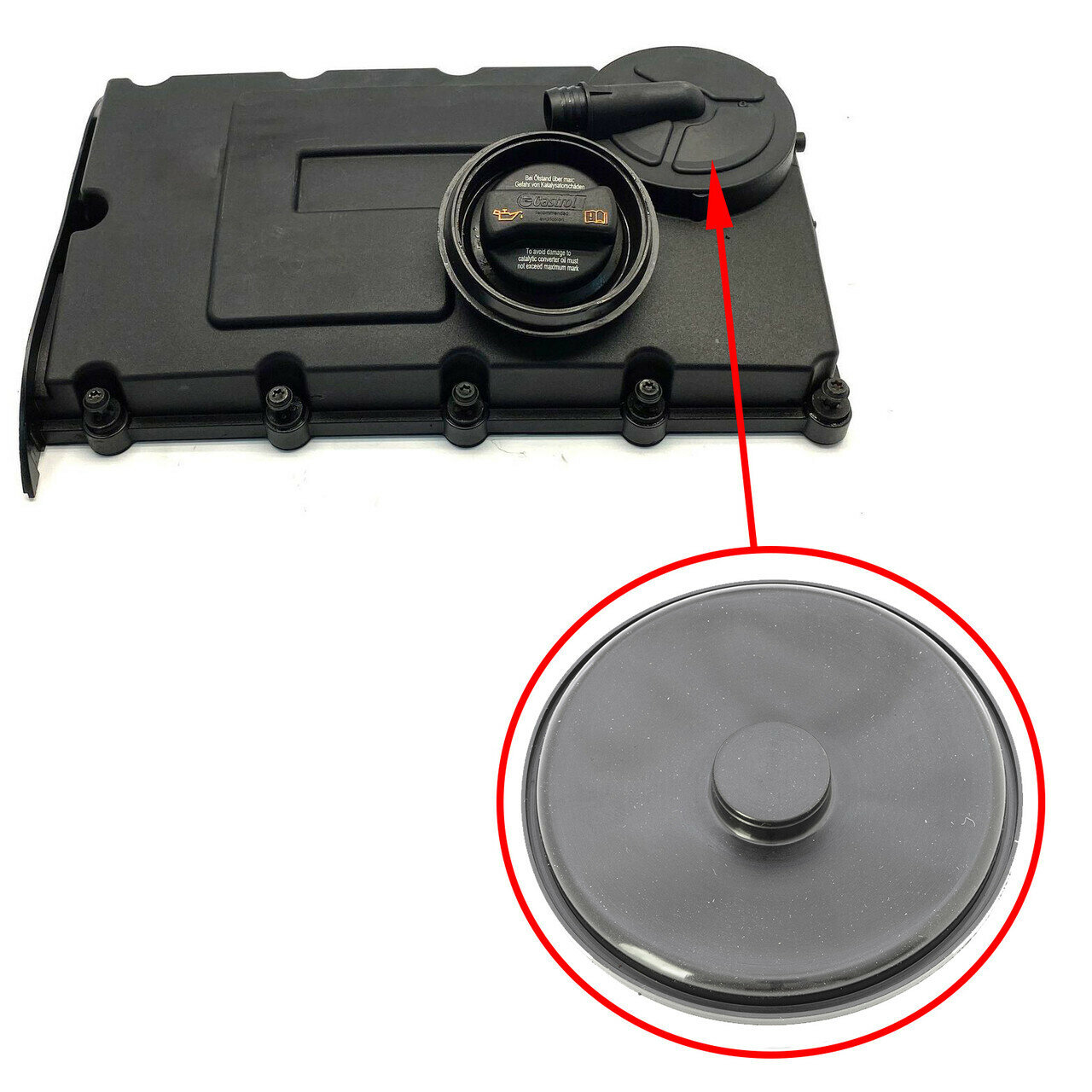 Мембрана клапанной крышки VAG 2.0 TDI 03G103469N, 03G103469R