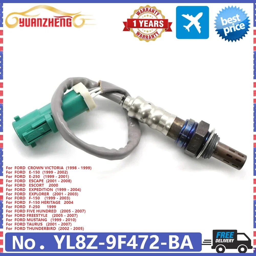 Лямбда-зонд (датчик кислорода) O2 для LINCOLN AVIATOR BLACKWOOD NAVIGATOR LS TOWN CAR MAZDA TRIBUTE YL8Z-9F472-BA