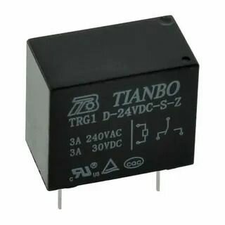 TRG1-D-24VDC-S-Z , 24VDC, 3А, , Реле электромеханическое, TOANBO