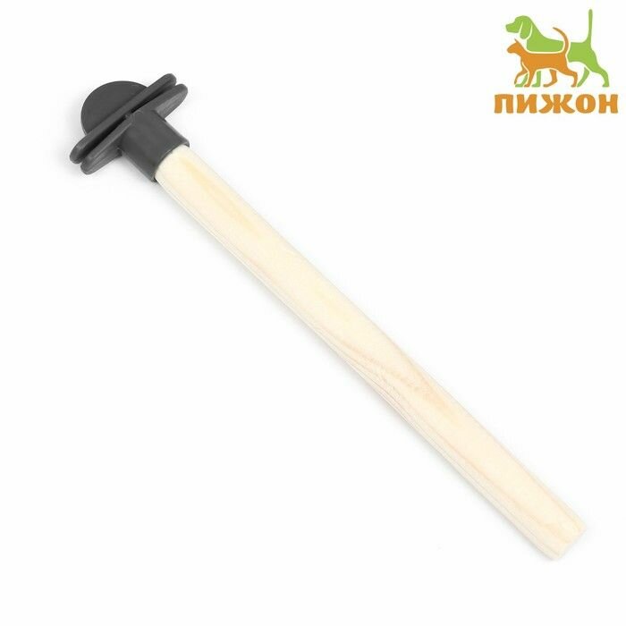 Жердочка для птиц Пижон деревянная, малая, 16 х 1,2 см