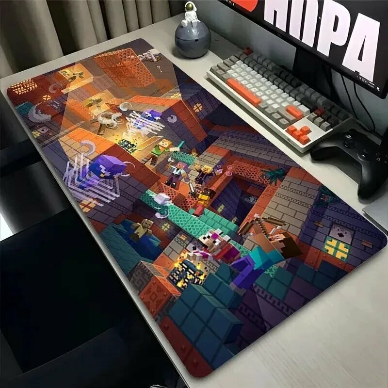 Коврик для мышки, XXL, белый, игровая поверхность для точного отслеживания движений мыши, для компьютера и ноутбука