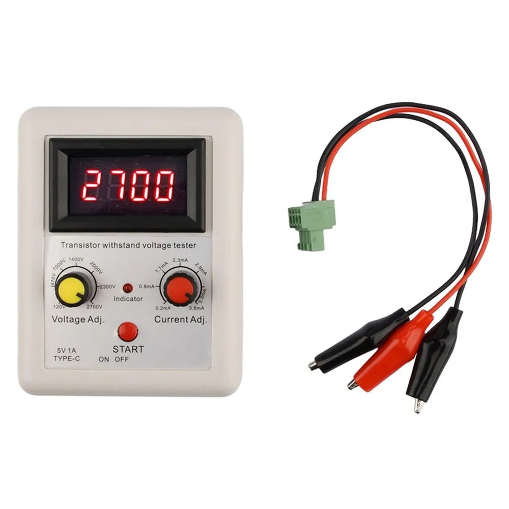 Тестер транзисторов IGBT для проверки напряжения 1202700 В красный стандарт