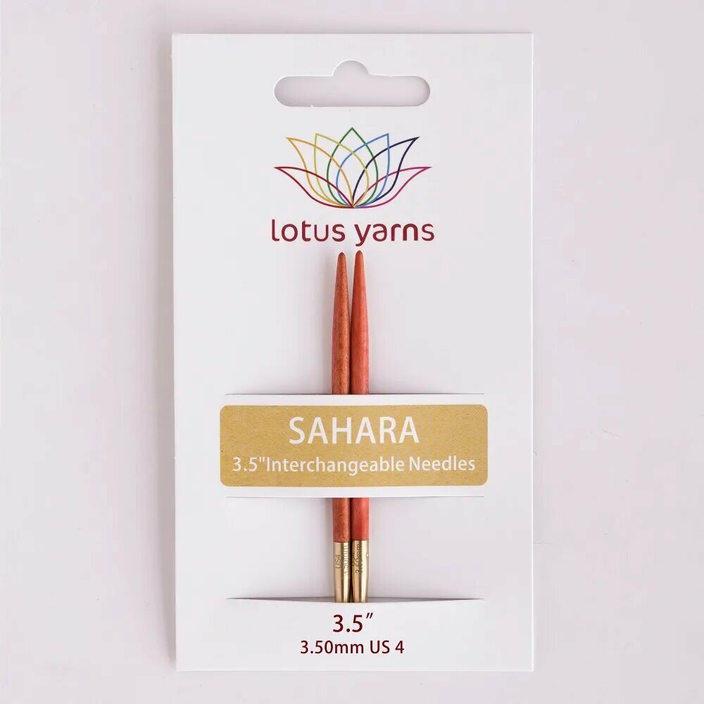 Сменные иглы Lotus Yarns SAHARA 3,5 дюйма