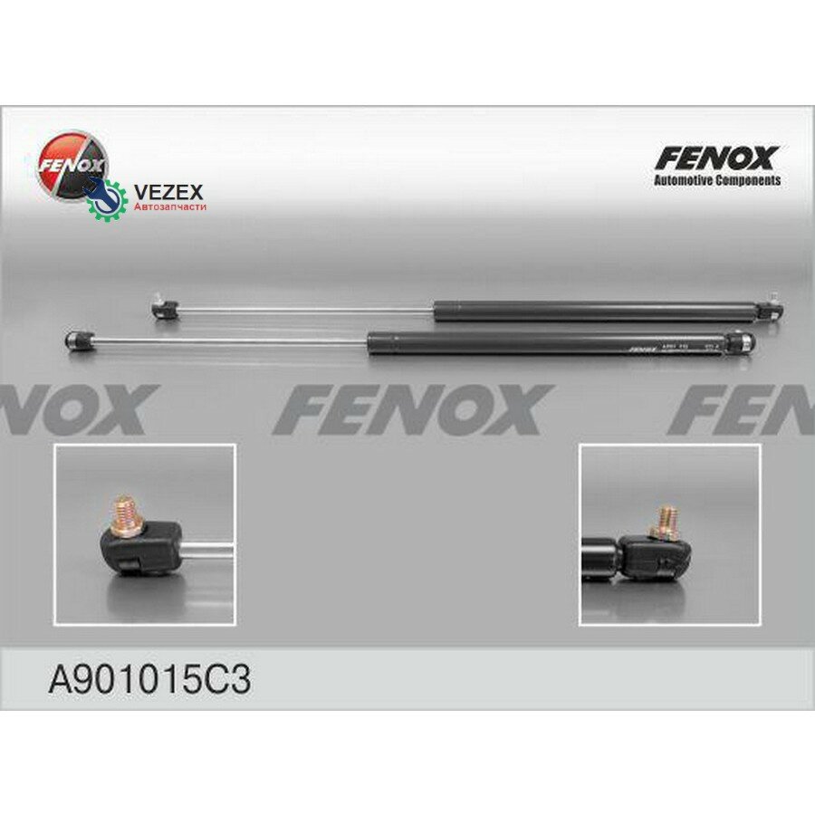 FENOX A901015C3 Упор газовый ан 11.6308010-10 еврокрепление ГАЗ 2217 Соболь A901015C3 2шт