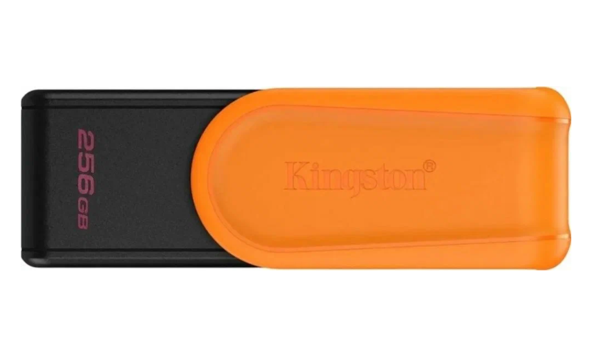 Карта памяти Kingston 256Gb USB 3.2 DataTraveler Exodia S DTXS/256GB, черная/оранжевая