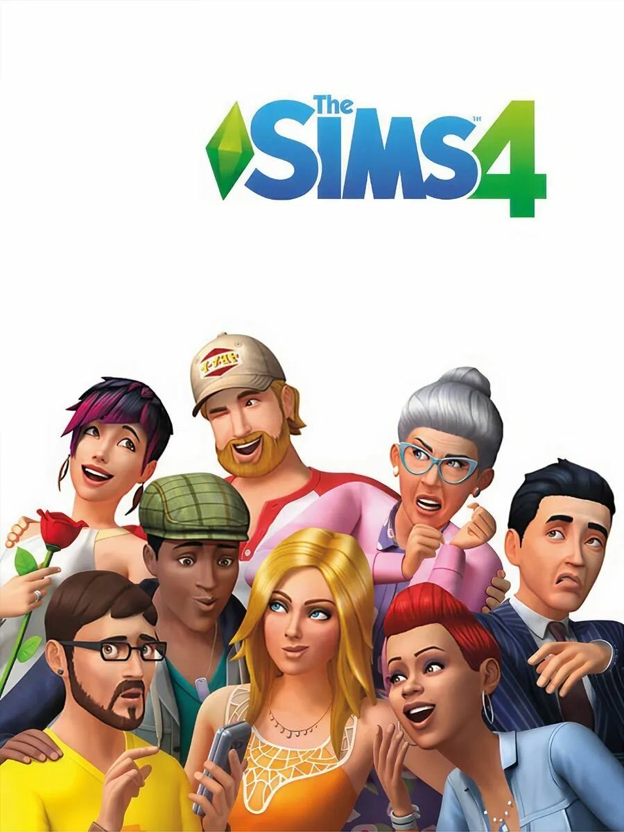 Постер для интерьера на стену (40х50 см) The Sims 4