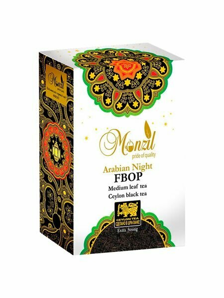 Чай чёрный Monzil Арабская ночь FBOP 200 г