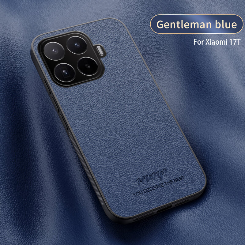 Чехол для Xiaomi 17T / Сяоми 17T / Ксиаоми 17T Высококачественная кожа антиударный Защитная оболочка