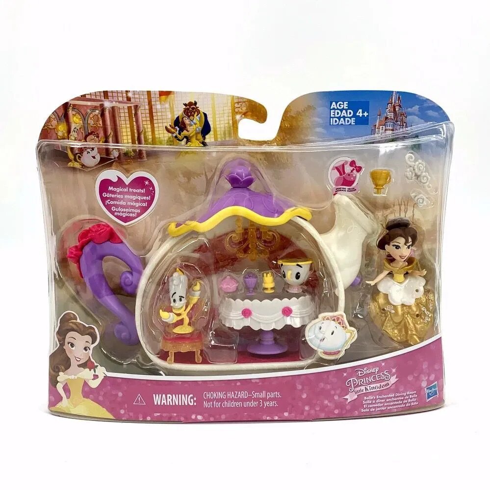 Disney Rapunze Belle Ariel Cinderella Набор малых скульптуp/Hasbro