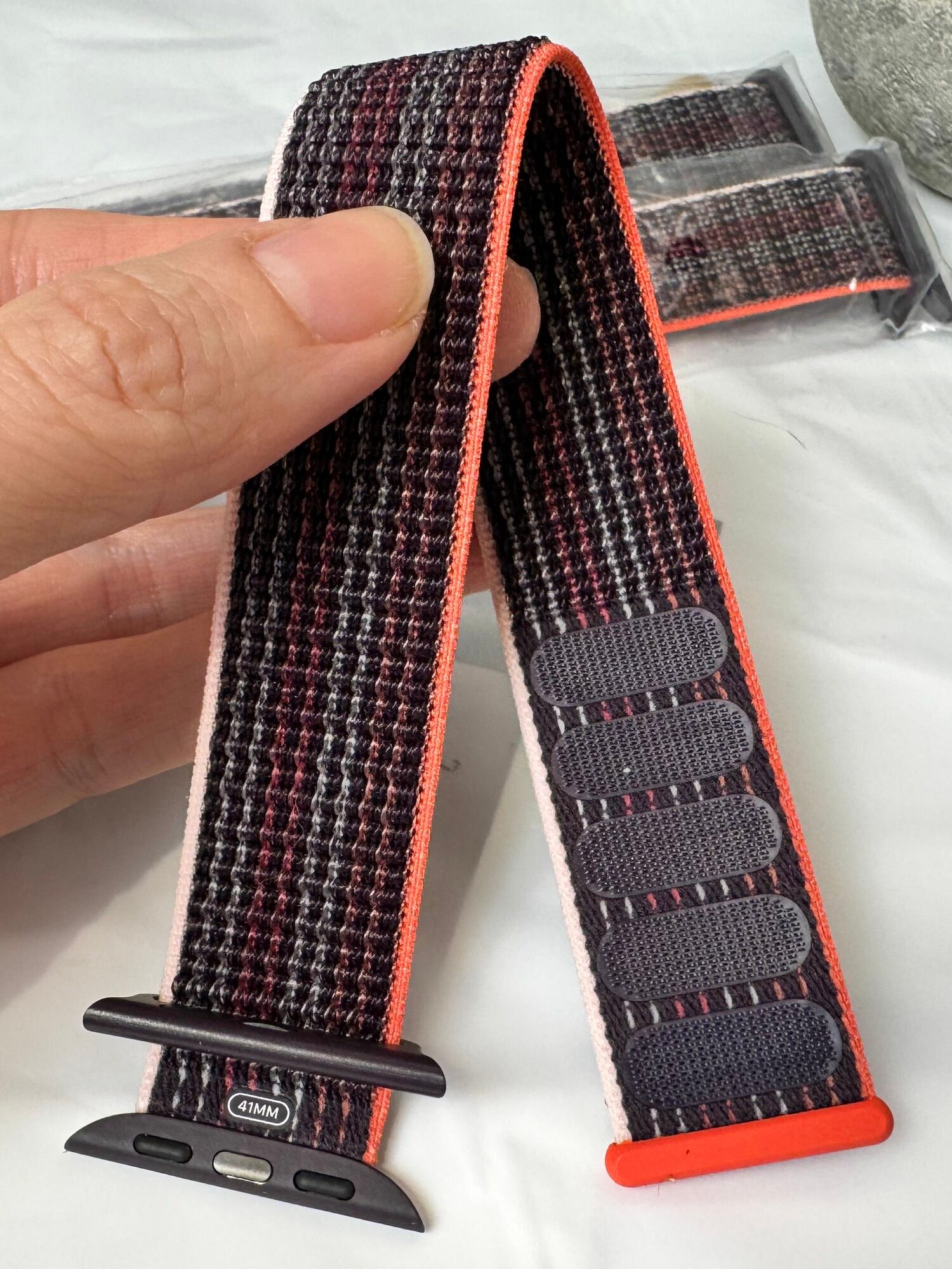 Ремешок Sport Loop (Без коробки) Elderberry для Apple Watch 38-40-41mm (Series 1-9) 42mm (Series 10) MPL63ZM/A