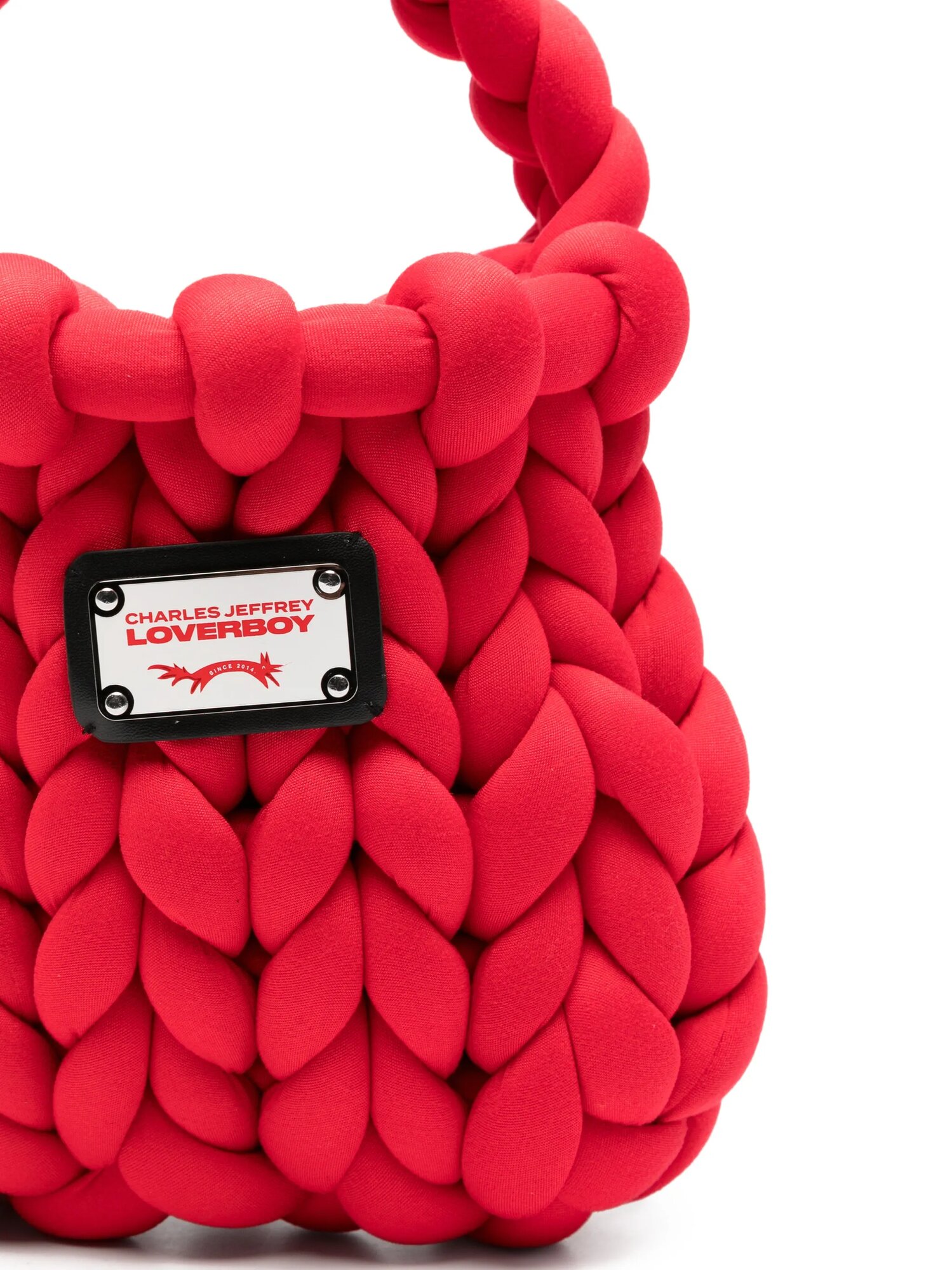Сумка Charles Jeffrey Loverboy Marshmallow, red — фото 1