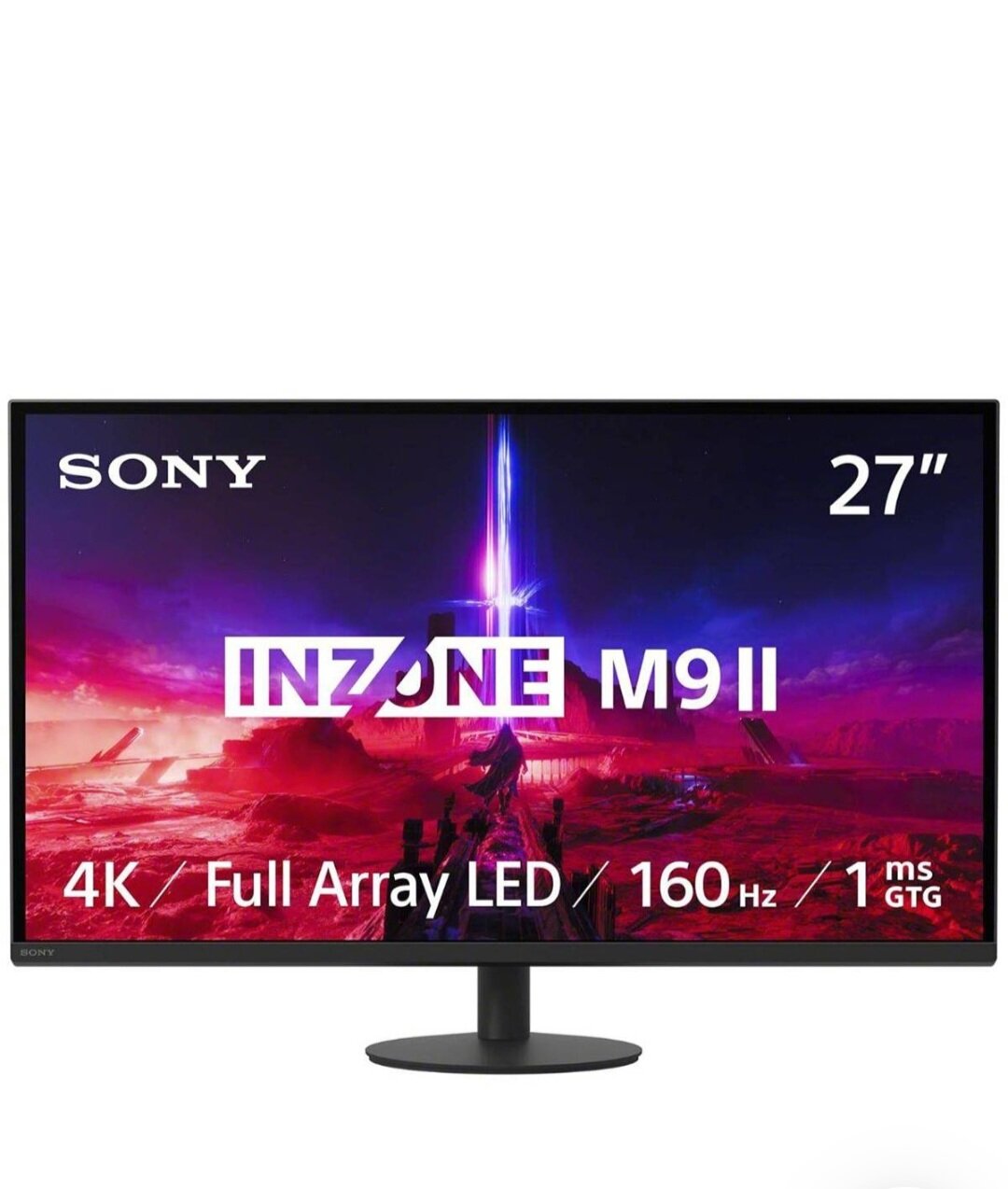 Игровой монитор Sony INZONE M9 II, 27 дюймов, 4K UHD, IPS, 160 Гц, 1 мс