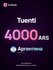 Пополнение баланса Tuenti Аргентина 4000 песо (ARS) | мобильная связь, prepaid, ...