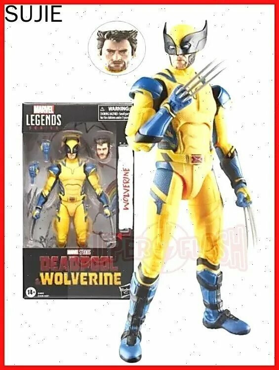 Марвел Люди Икс Росомаха / X-Men Wolverine 15см Фигурка