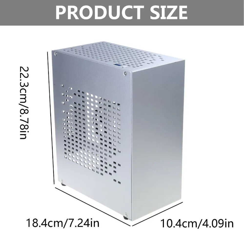 Корпус A07 Mini ITX для HTPC, Черный — фото 1