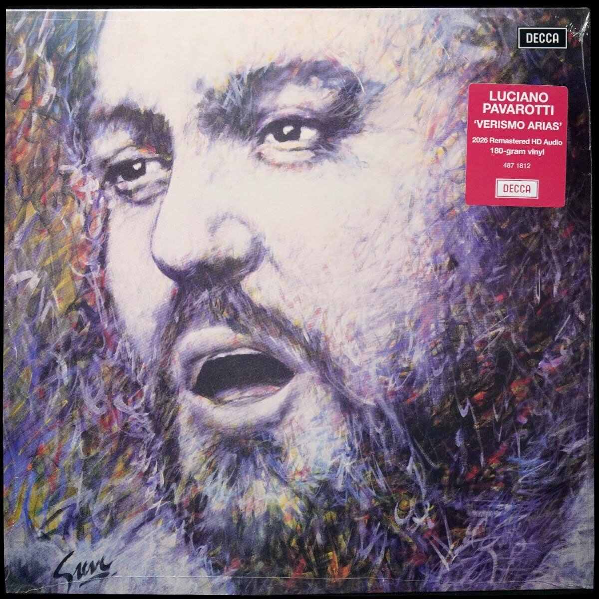 Виниловая пластинка Decca Luciano Pavarotti – Versimo Arias