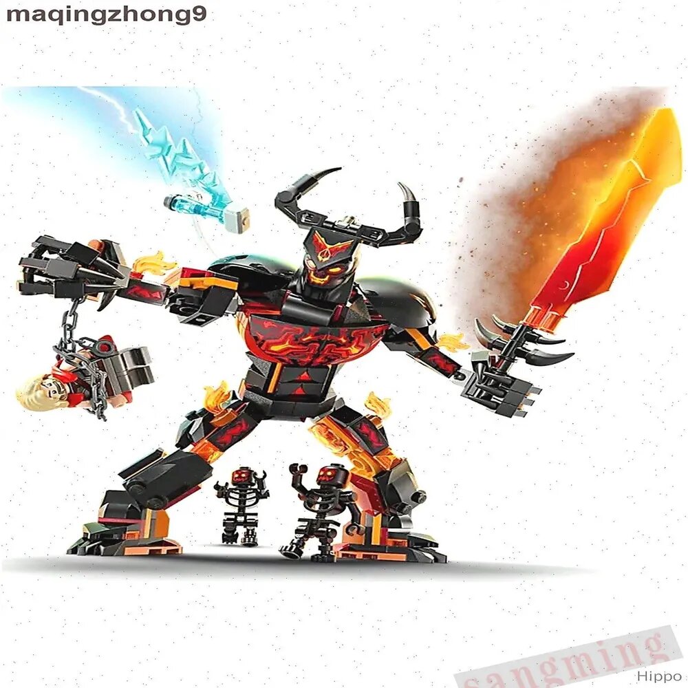 Конструктор Marvel Super Heroes 76289 Тор против Суртура игрушки из строительных блоков
