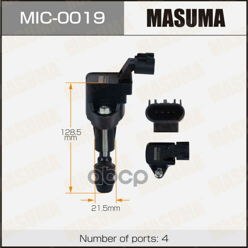Катушка зажигания MASUMA Masuma арт. MIC0019
