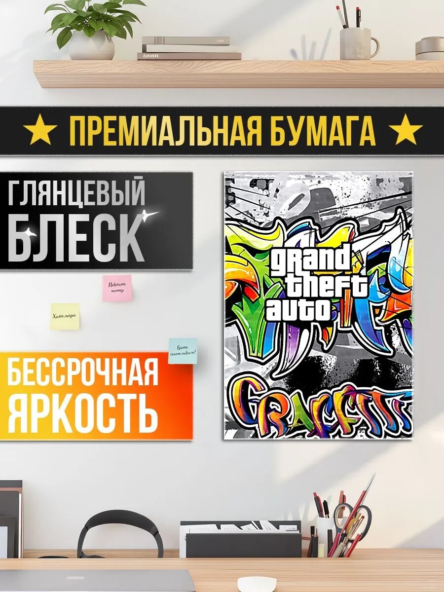 Постер на стену GTA — фото 1