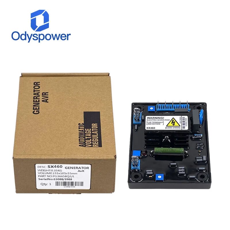 Автоматический регулятор напряжения SX460 для генератора ezhiyuan SX460 5plugs