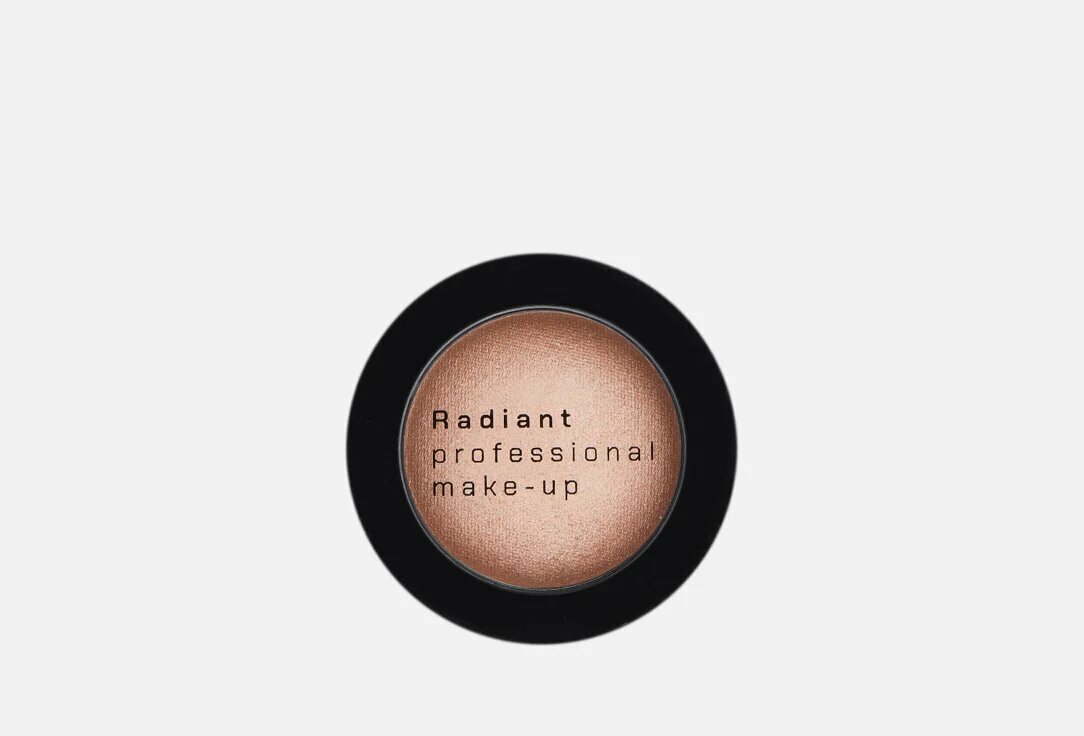 Radiant Professional Make-Up DIAMOND EFFECT SHADOW Тени для век компактные сияющие 5 г 05, Золотистый