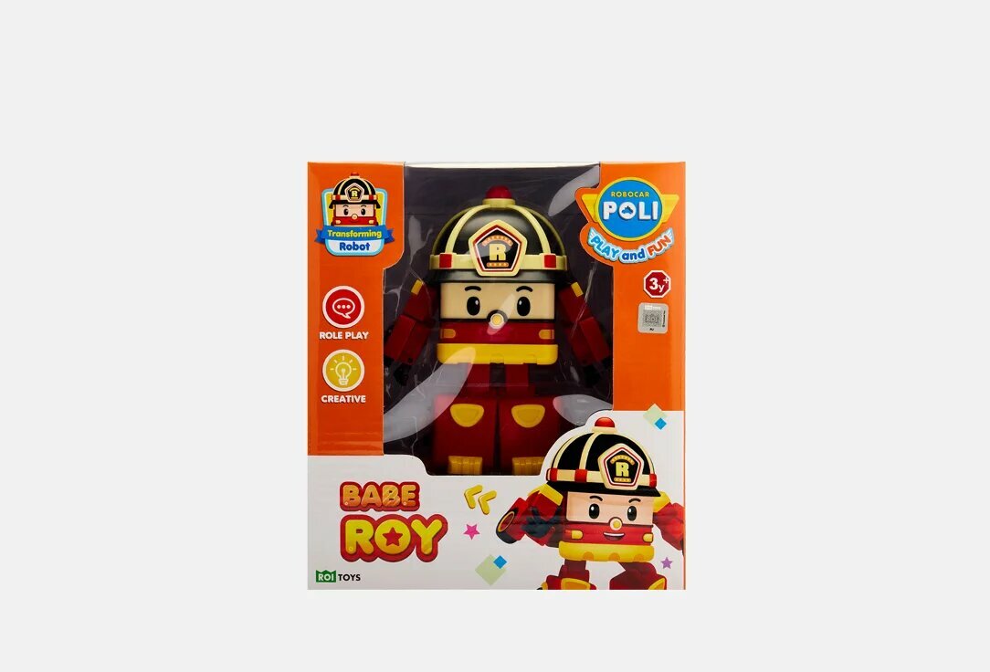 ROBOCAR POLI Малыш Рой Робот-трансформер 1 шт