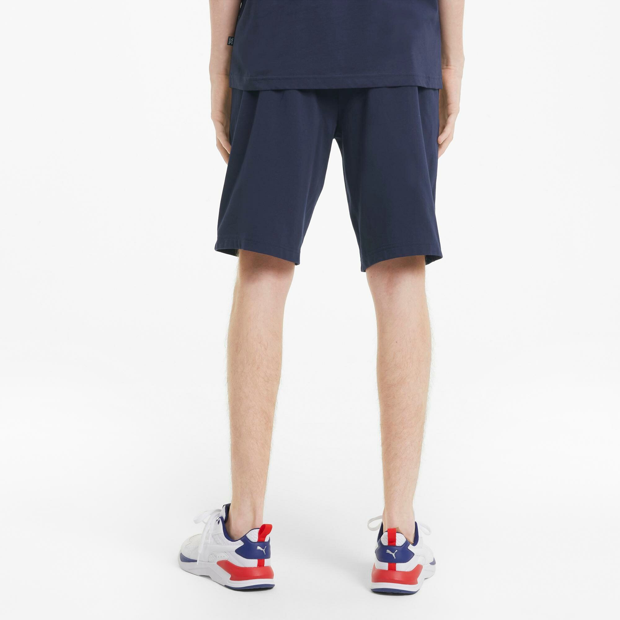 Шорты PUMA ESS Jersey Shorts, размер S, синий — фото 1
