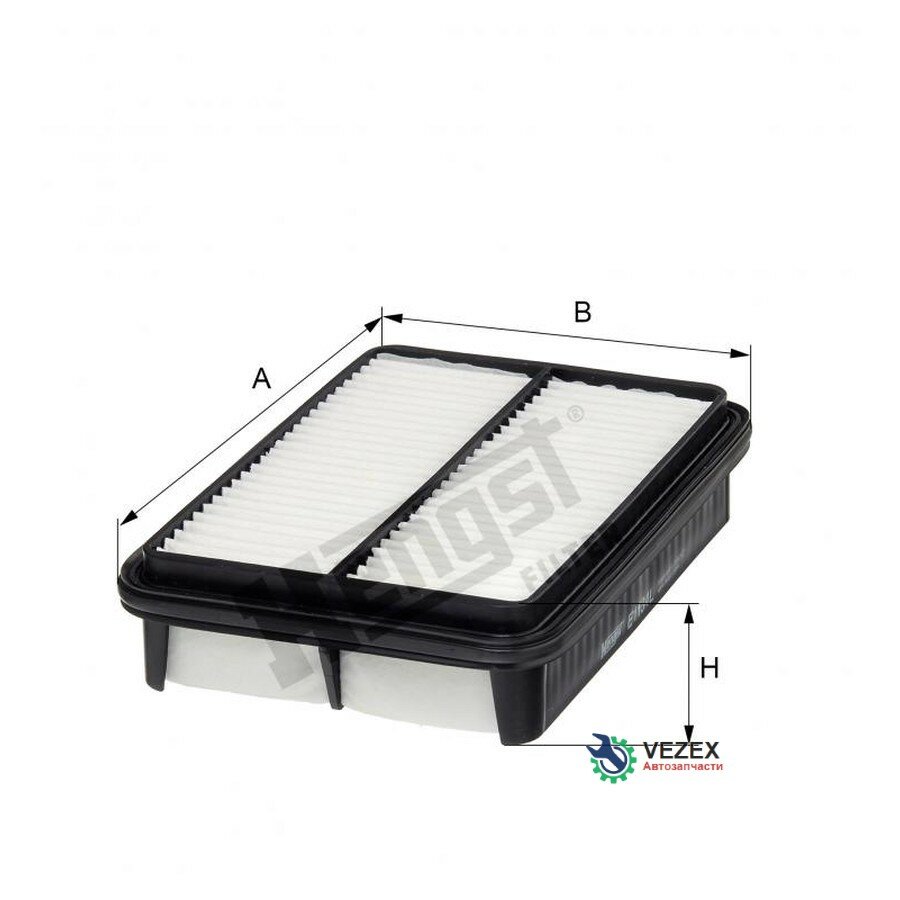 HENGST FILTER E1134L Фильтр воздушный