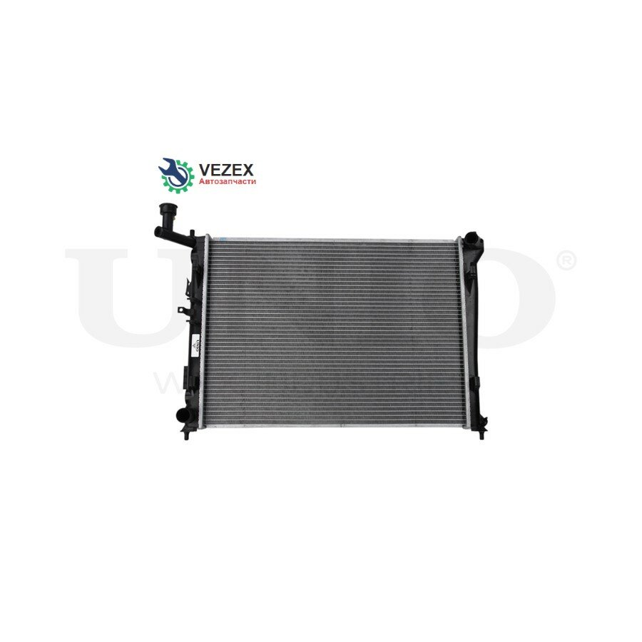 UNIO RAD-10035 Радиатор охлаждения двигателя Kia Ceed 06-, Hyundai Elantra IV 06-, i30 07-