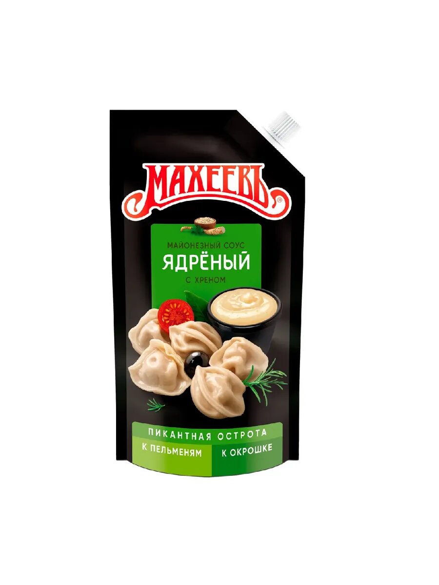 МахеевЪ Майонезный соус Ядреный 50,5%, 200 гр