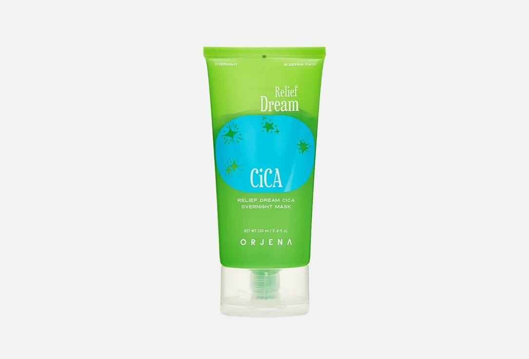ORJENA Relief Dream Cica Overnight Mask Ночная маска для лица 100г