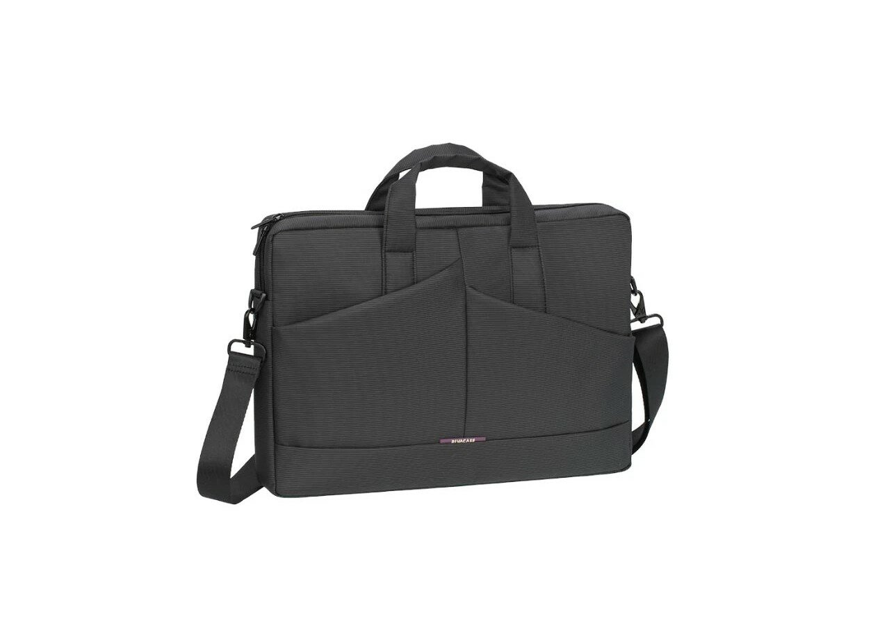 Сумка для ноутбука 15,6” Riva 8731 серый
