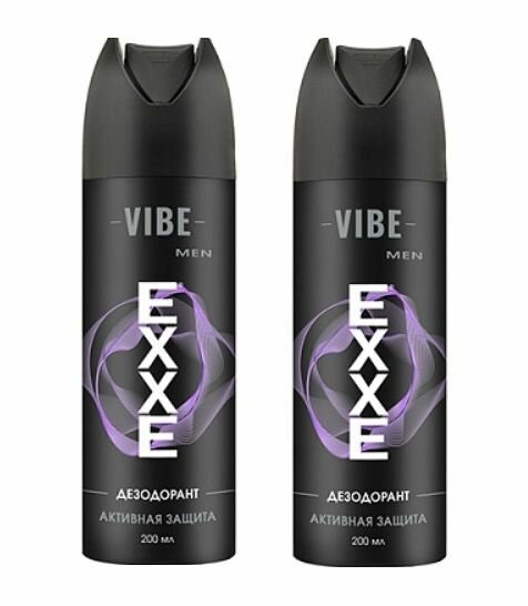 EXXE Men Vibe Дезодорант спрей 200мл ,2шт