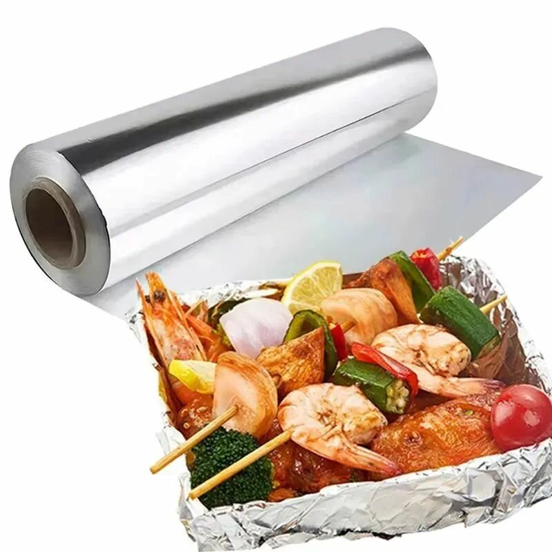 Фольга пищевая, 10м х 30 см, 100 мкм