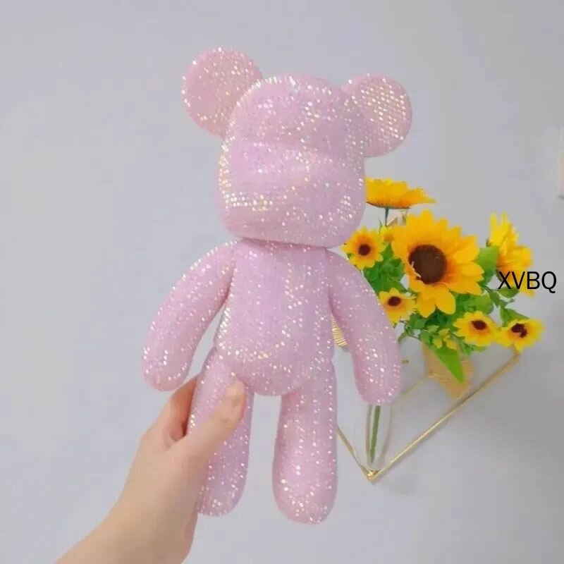 Набор для творчества Bearbrick алмазная мозаика 23 см, подарок своими руками для детей, для взрослых