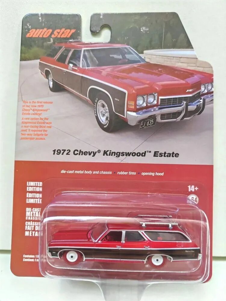 Autoworld 1:64 литой автомобиль масштабная модель(Chevrolet красный)