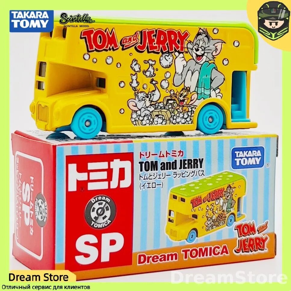 Машинка Tomytec #Tomica Collaboration Series Alloy Car Model Collection Gift