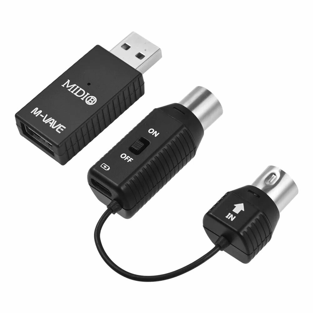 Беспроводной MIDI-передатчик MS1, подходит только для устройств с MIDI-интерфейсом. Интерфейс Type-C.