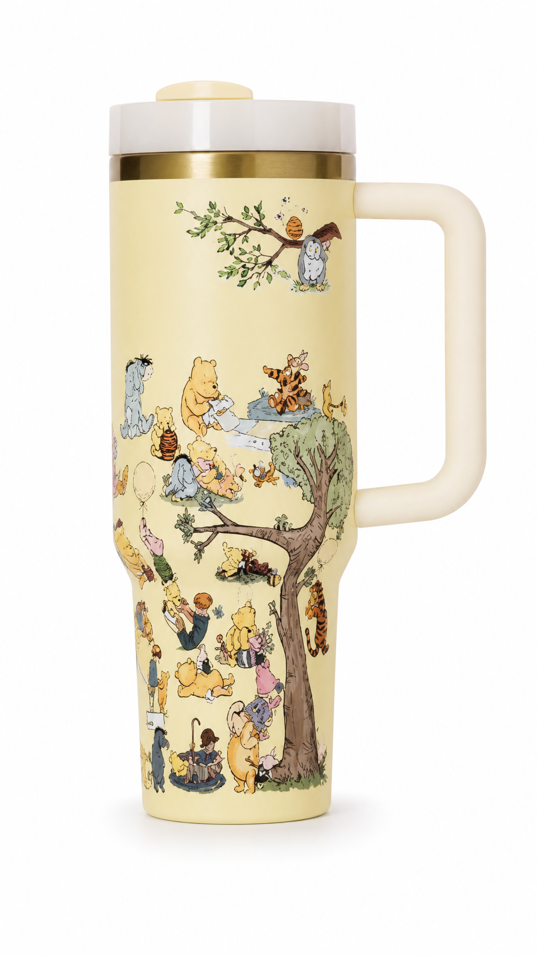 Термокружка "Винни-Пух", нержавеющая сталь, 40 oz, 1180 ml, brushed